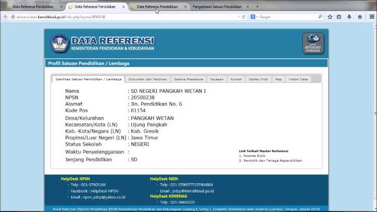 Referensi Data Kemdikbud: Struktur Referensi Data dan Contohnya - Fakta.id