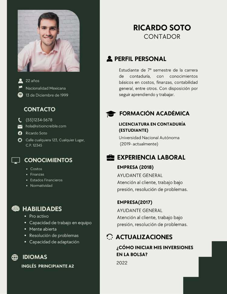 Contoh Riwayat Pendidikan S1, S2 dan Fresh Graduate - Fakta.id