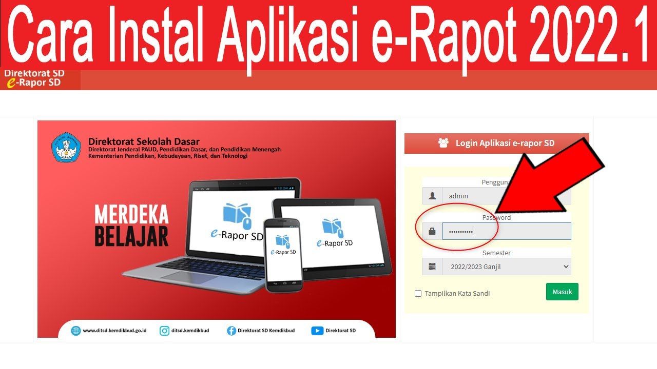 Cara Instal E-Rapor SD Lengkap dengan Penggunaannya - Fakta.id