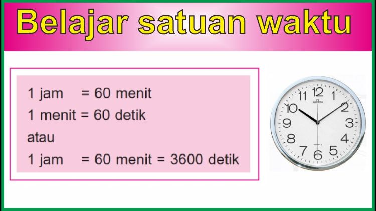 Satu Jam Berapa Menit? Ini Cara Menghitung dan Penjelasannya - Fakta.id