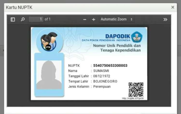 Cara Mendaftar NUPTK Online, dan Cek Status Keaktifannya - Fakta.id