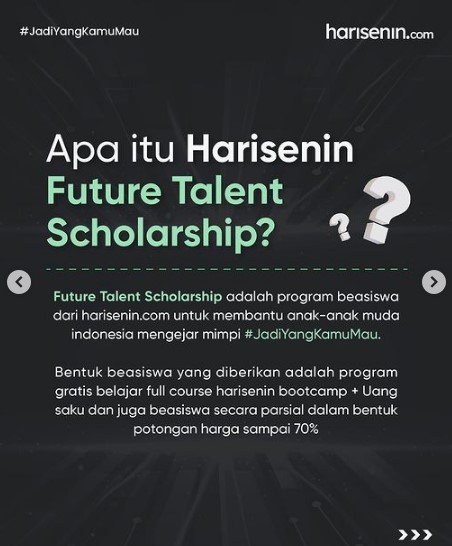 Beasiswa Hari Senin 2023: Kejar Mimpimu Bersama HariSenin - Fakta.id