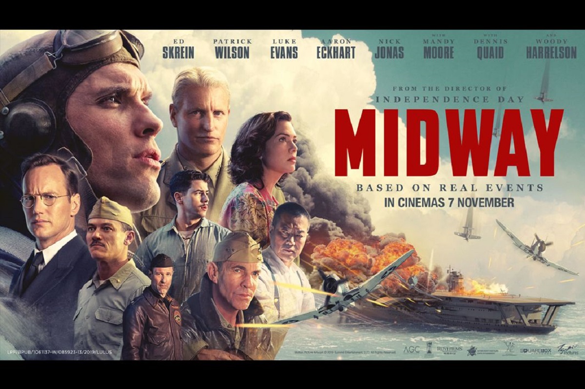 Sinopsis Film Midway (2019): Bentrokan Amerika dan Jepang - Fakta.id