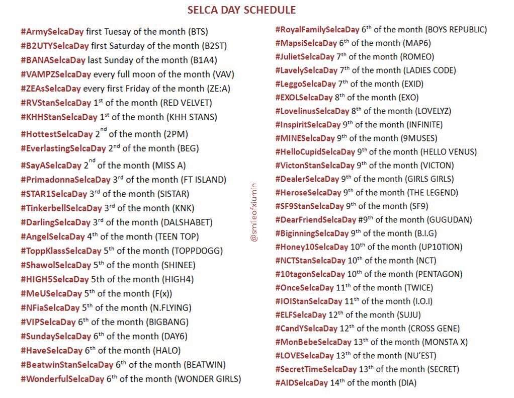 Apa itu Selca? Kapan Selca Day Dilakukan? Ini Jawaban yang Kalian Cari ...