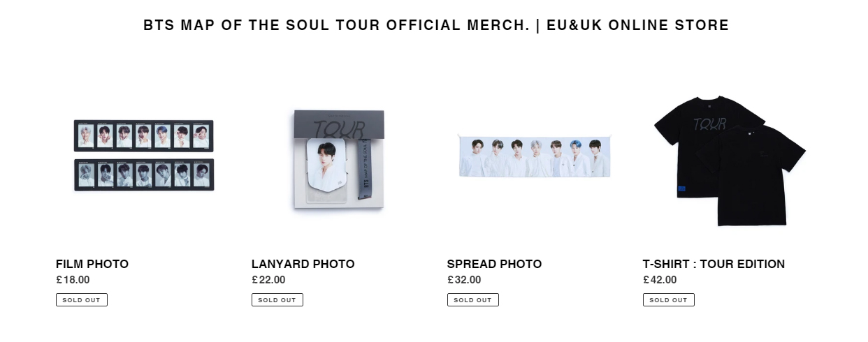 Big Hit Entertainment Rilis Merch BTS MOTS Tour, Ini Daftar Harganya ...